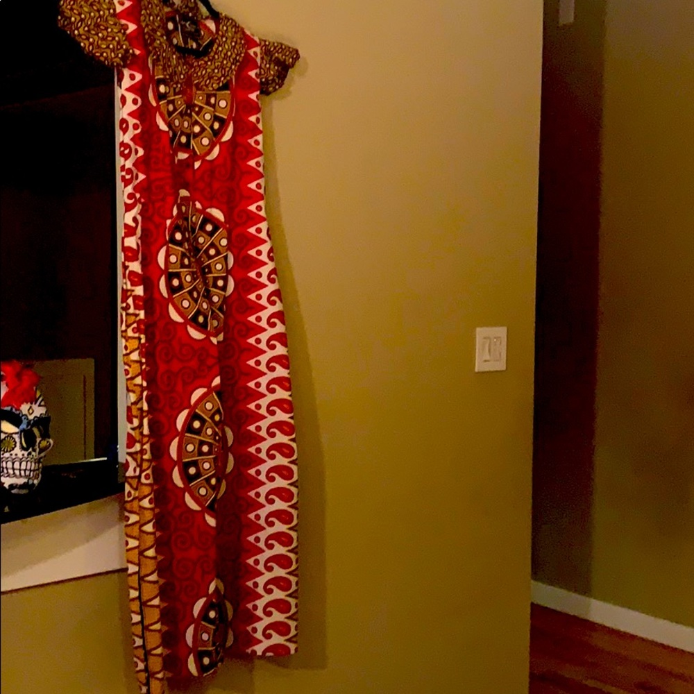 Afro Centric Network African Print Duster! - Gem